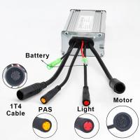 China 36V 350W 48v 500w Brushless Controller Throttle Brake PAS Sensor LCD Display for sale
