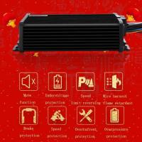 China 800W Vehicle Speed Controller Electric Multicore Control Cable Regenerative Reverse for sale