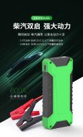 China 12000mAh 150Wh Car Battery Jump Starter Pressure Gauge Vehicle Jump Pack for sale