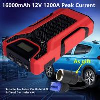 China 9000mah Car Power Jump Starter For 12V Gasoline Car for sale