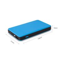 China 12v Car Battery Jump Starter 6000mAh Super Slim Jump Start Battery Pack for sale