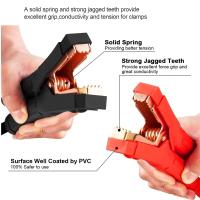 China Black Red Truck 800Amp Connecting Booster Cables Alliga Clamps for sale
