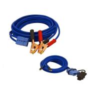 China 10GA Connecting Booster Cables Heavy Duty Quick Connect Jumper Cables for sale