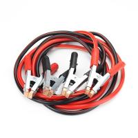 China Heavy Duty Emergency 2 Gauge 25 Ft Booster Cables Copper Jumper Cables for sale