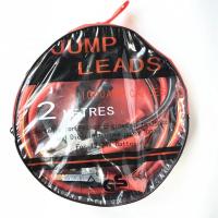 China Heavy Duty 8 Gauge Connecting Booster Cables 12v Emergency Jumper Cables for sale