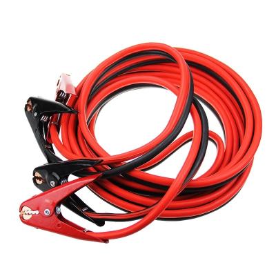 China Heavy duty Car Emergency battery booster cable clamps safe 7.6M 1500AMP Copper booster cable 2 awg jumper cables for sale