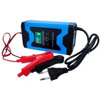 China LED Display 3 Phase Lead Acid 12V6A Auto Cut Off Battery Charger for sale