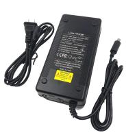 China 54.6V 3A Lithium Ion Battery Chargers 48V XLR Plug Balance Scooter for sale