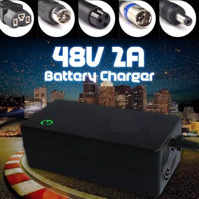 China 2A 54.6V AC 240V 48 Volt Battery Charger For Electric Bike for sale