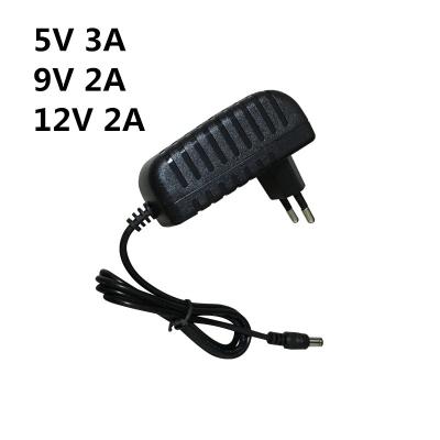 China 5V3A 9V2A Switching Power Adapter 12V 2A EU US For LED Light for sale