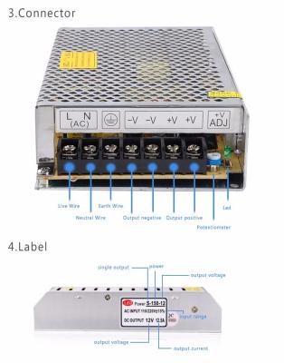 China 12V 20A 240W 12v Regulated Single Mode Power Supply For 3D Printer for sale