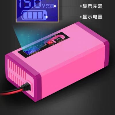 China Car Pulse Repair Battery Charger 12V10A Lead Acid Temperature Control for sale