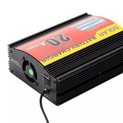 China CE Aluminum Shell 12v Car Lead Acid Battery Charger MCU Controlled for sale