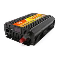 China DC To AC 12V 25A Smart Storage Lead Acid Lithium Battery Charger Rechargeable for sale
