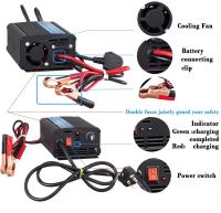 China Universal Automatic 3 Stages Car Acid Battery Charger 90V 250V 24V 48V 10A 20A for sale