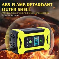 China LED Display 3 Phase Charging Mode Automatic Car Battery Charger 24V Lead Acid for sale