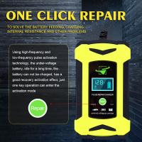 China LED Display 3 Phase Charging Mode Automatic Car Battery Charger 24V Lead Acid for sale