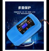 China 12V 6A Lead Acid Car Battery Charger Pulse Repair With Digital LCD Display for sale