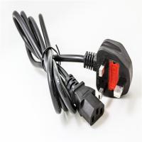 China 1.5M Indoor UK 3 Pin Plug Copper Extension Power Cord To Iec C7 C13 C5 for sale