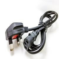 China 1.5M Indoor UK 3 Pin Plug Copper Extension Power Cord To Iec C7 C13 C5 for sale