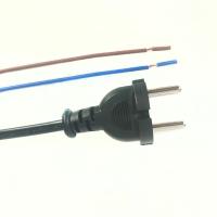 China 2 Poles Euro Plug Schuko Extension Power Cord With Electric Copper Conductor for sale