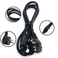 China C5 C7 C14 Plug EU Cooper 3 Prong Ac Laptop Power Cord 220v for sale
