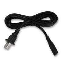 China Figure 8 Nema 1-15p AC 2 Pin IEC 320 C7 Power Cord Polarized for sale