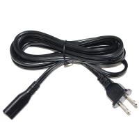 China Figure 8 Nema 1-15p AC 2 Pin IEC 320 C7 Power Cord Polarized for sale