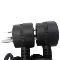China NEMA Male IEC Female Australian Electrical Power Cable With Three Pin Plug for sale