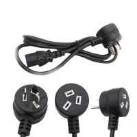 China NEMA Male IEC Female Australian Electrical Power Cable With Three Pin Plug for sale