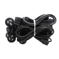 China NEMA Male IEC Female Australian Electrical Power Cable With Three Pin Plug for sale