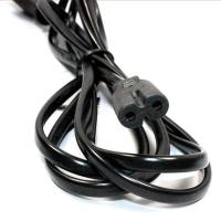 China 2 Core 2.1MM European Plugs Copper Ac Adapter Power Cord CCC certificated for sale