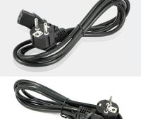 China 2 Core 2.1MM European Plugs Copper Ac Adapter Power Cord CCC certificated for sale