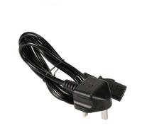 China Uk Plug British Standard Aluminum 3 Pin Ac Power Cord 1.2m For Computer for sale