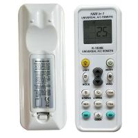 China Fingerprint Proof Tempered Glass Universal Ac Remote Control K-1028E for sale