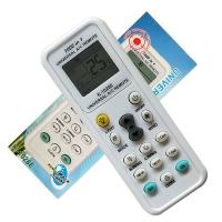 China Fingerprint Proof Tempered Glass Universal Ac Remote Control K-1028E for sale