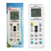 China Fingerprint Proof Tempered Glass Universal Ac Remote Control K-1028E for sale
