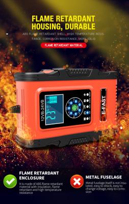 China 60V 8A 7 Segment Intelligent Automatic Car Battery Charger for sale