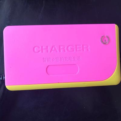 China LCD Display 14.6V 6A Car Lead Acid Trickle Charger Aluminum Alloy housing for sale