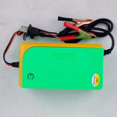China Home Car  Universal 3 Stage 12v 6a Intelligent Battery Charger for sale