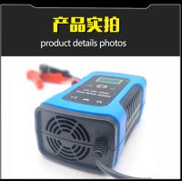 China 12V 6A LCD Agm Gel Wet sulfated  Lead Acid Battery Chargers for sale