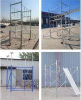 China 30 Meters Height Corrosion Resistant Aluminum Movable Scaffolding System with High Load Capacity for sale