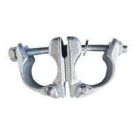China British Style Forged Steel Right Angle Fastener Zinc Plated ASTM Standard Scaffolding Fastener for sale