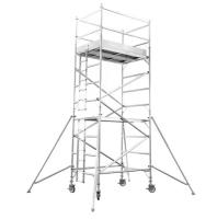 China 30 Meters Height Corrosion Resistant Aluminum Movable Scaffolding System with High Load Capacity for sale