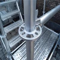 China Industrial Movable Scaffolding with High Corrosion Resistance and 50 Years Usage Life - Bolt Connected Prefabricated Steel Walking Plank for sale