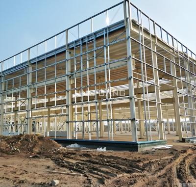 China Q235 Q345 Commercial Steel Building Fast Installation Weather Resistant for sale