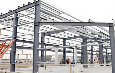 China Low Cost Steel Frame Prefab Houses Steel Structure Warehouse for sale