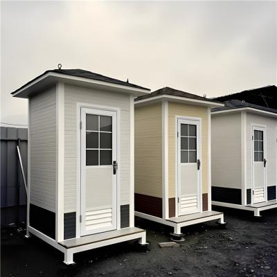 China Corrosion Resistant Weather-Resistant Steel Structure Portable Toilet Container with No Plumbing Required for sale
