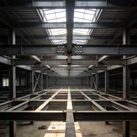 China Commercial Prefabricated Steel Structures Withstand Strong Winds / Gusts for sale