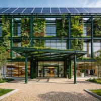 China Prefab Commercial Steel Frame Building for Office / Retail Projects for sale